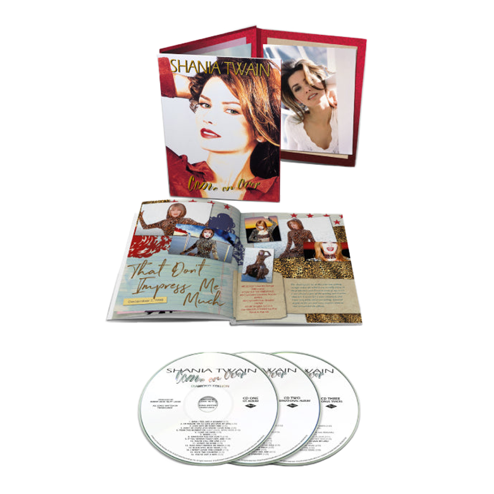 Shania Twain - Come On Over (Diamond Edition) Super Deluxe 3 CD ...