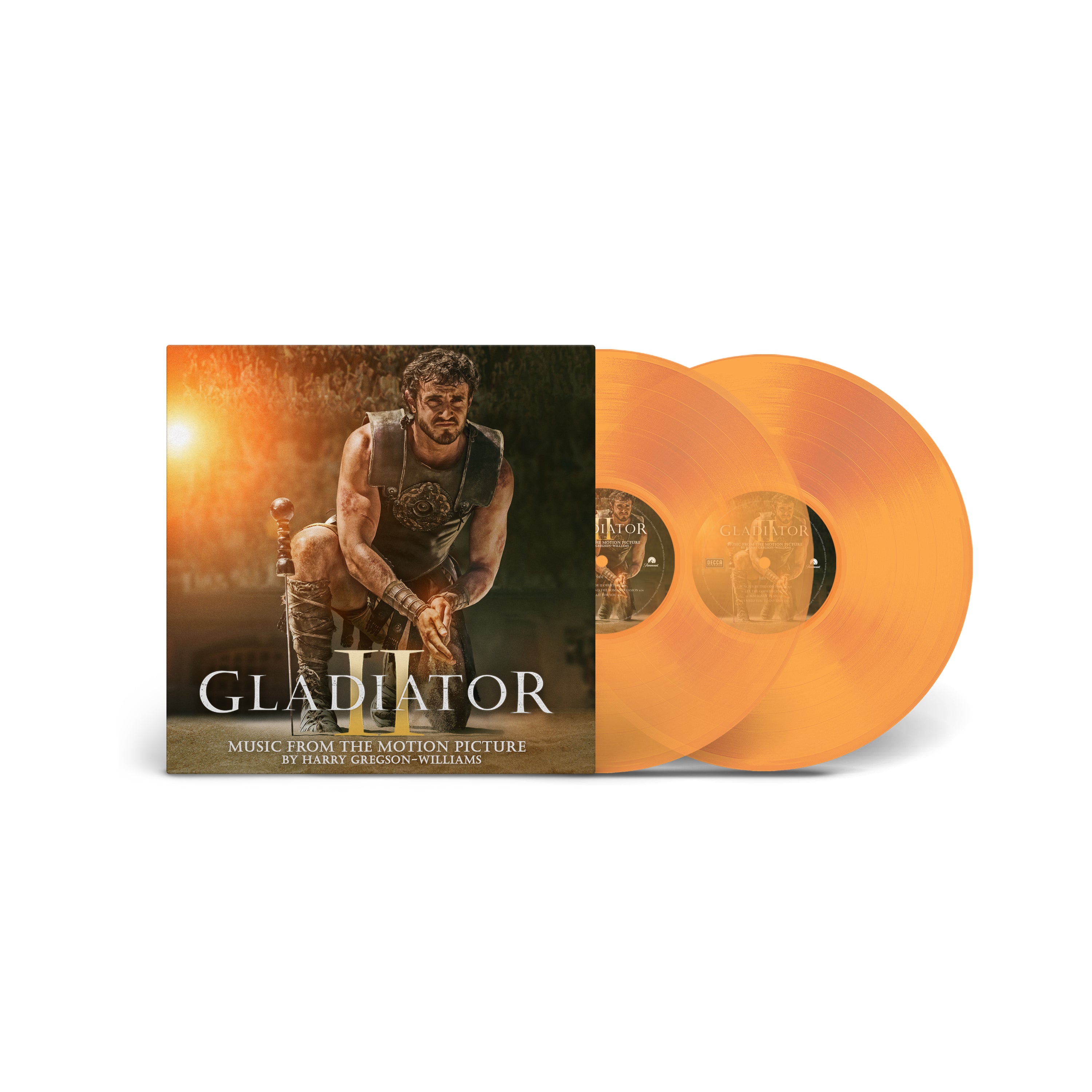 Gladiator II (Original Soundtrack): Translucent Orange Vinyl 2LP ...