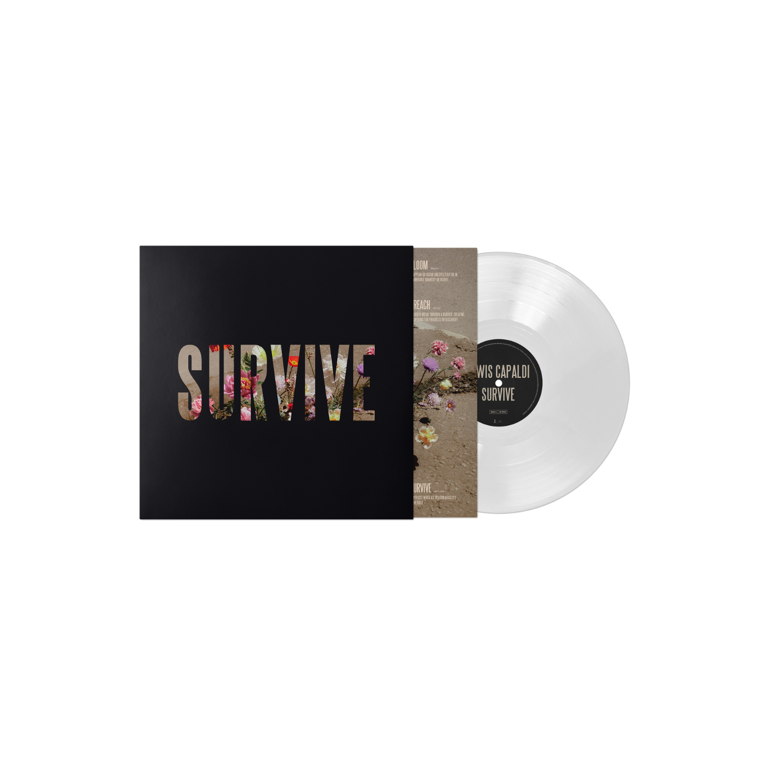 Survive EP 12" Clear Vinyl - UMusic Shop Canada