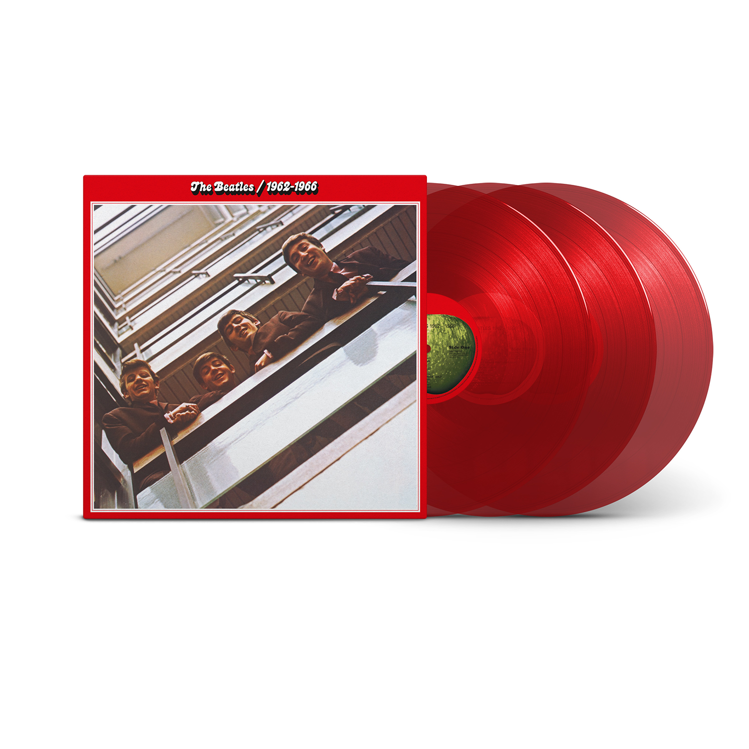 The Beatles - 1962 – 1966 (2023 Edition) [The Red Album] (3LP Red Vinyl ...