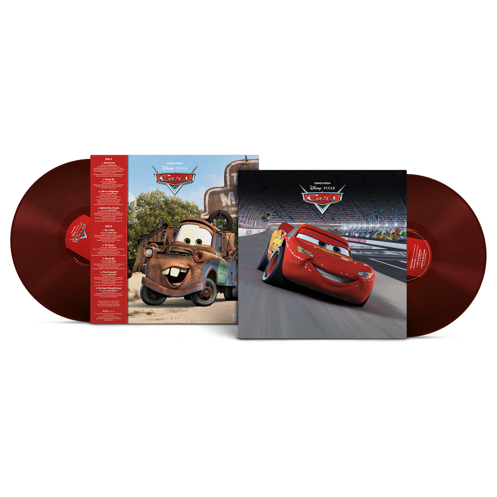 Various Artists - Songs from Cars (Dark Red Vinyl) - UMusic Shop Canada