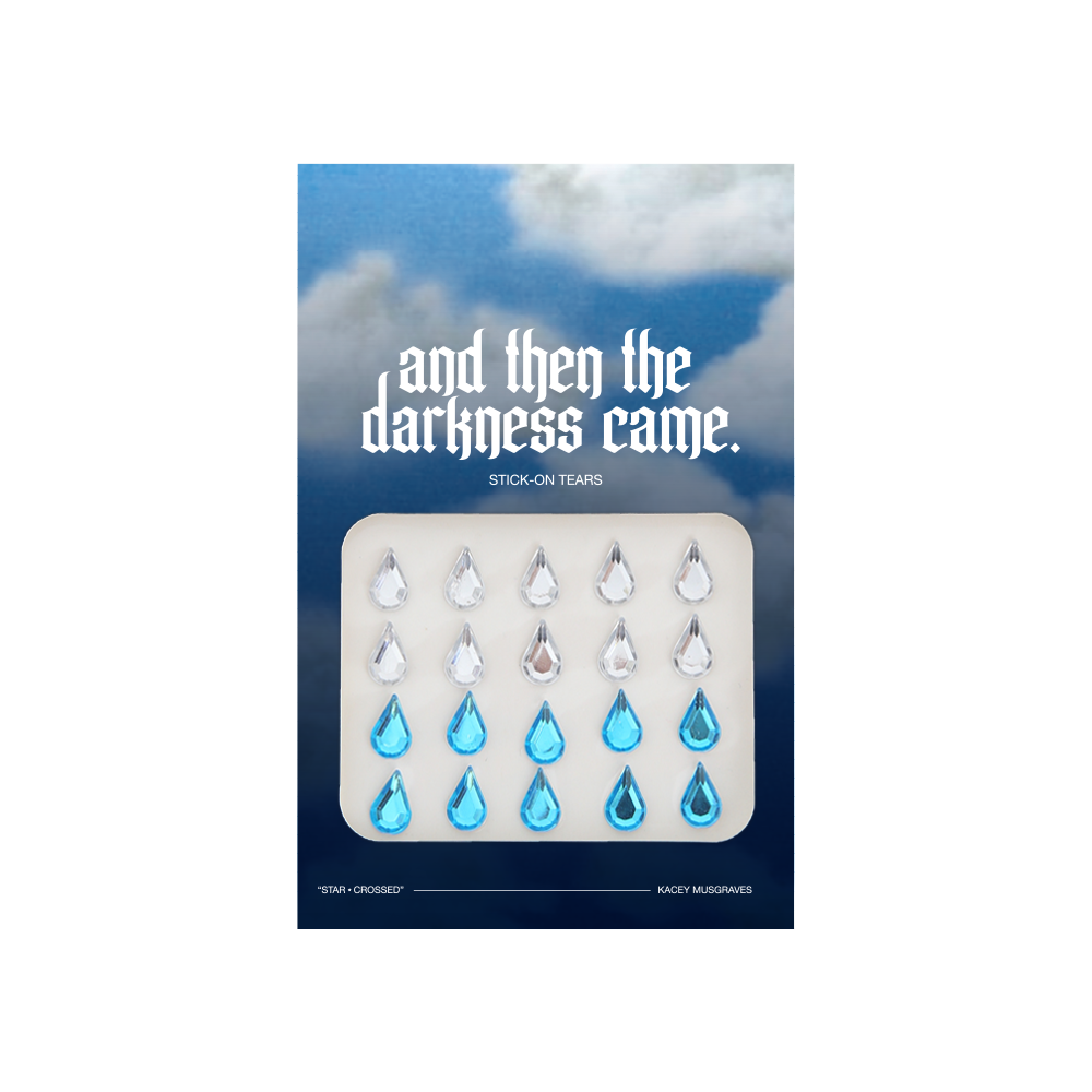 STICK ON RHINESTONE TEARDROP STICKERS - uMusic Shop Canada